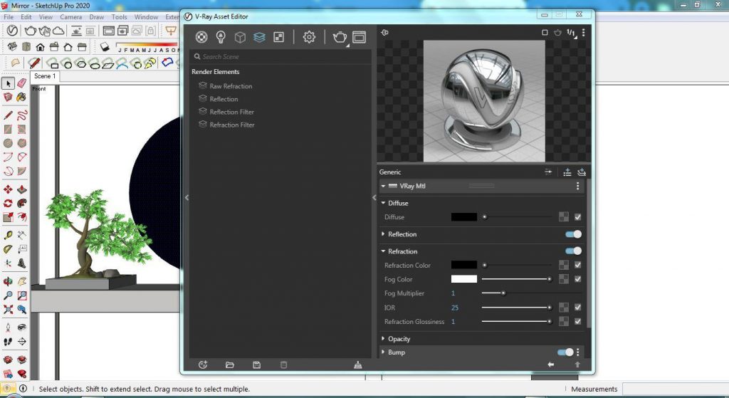 Vray Espelho - Como Fazer E Configurar Um Espelho?
