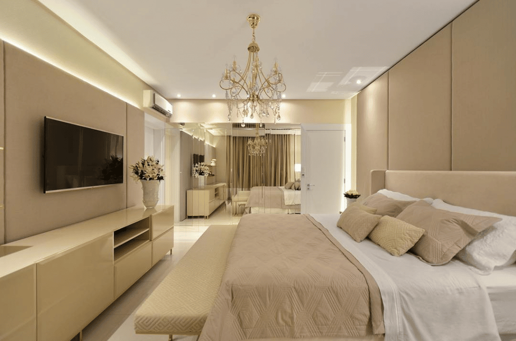 Quarto Simples Branco