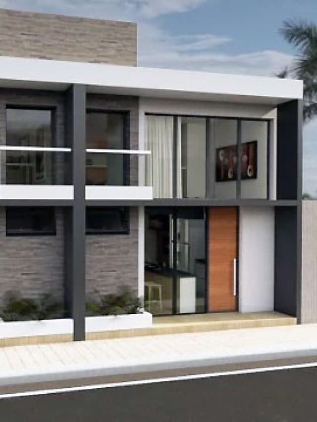 Casa compacta estilo loft. - A Arquiteta