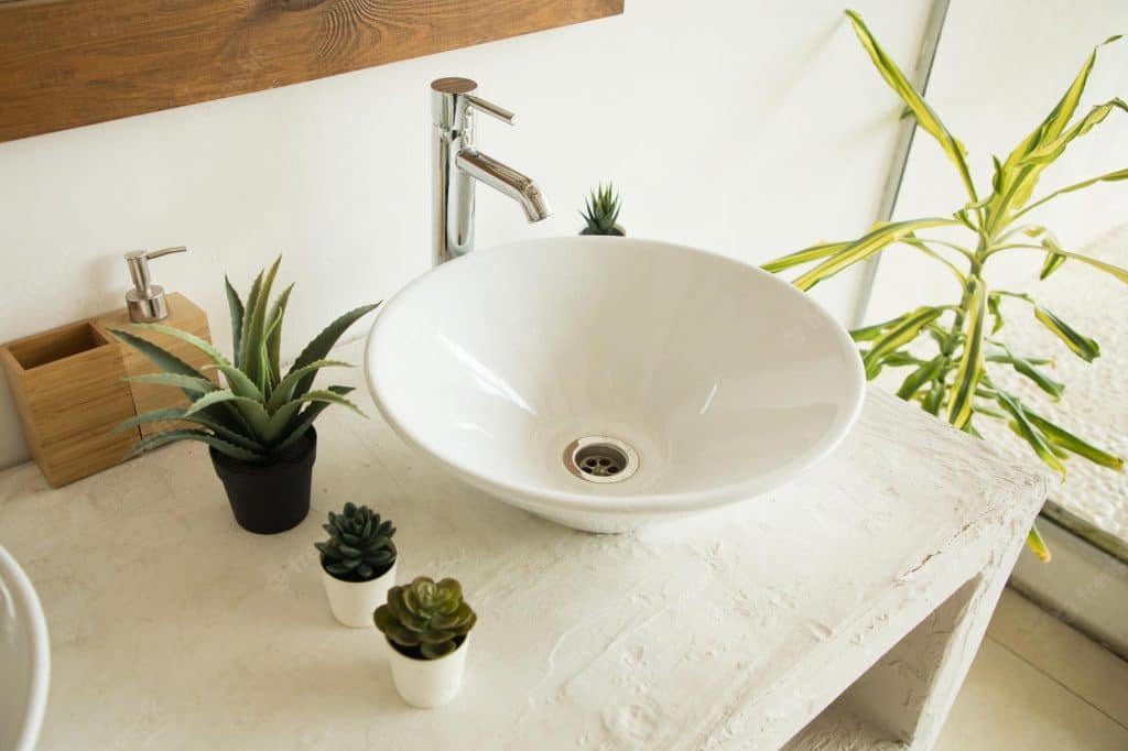 Pia para banheiro - Idéias para renovar o ambiente!