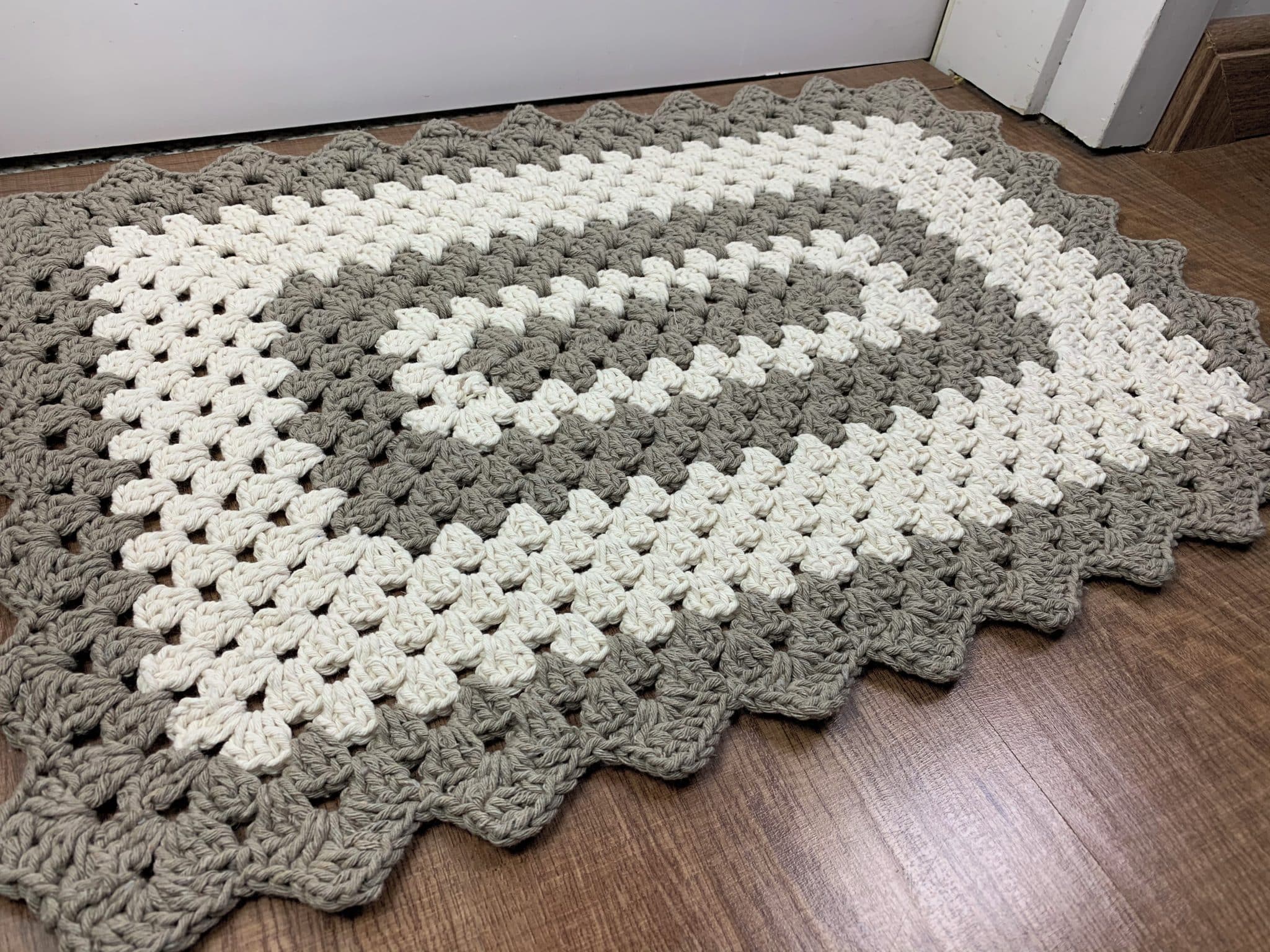 Crochê retangular - 6 modelos de tapetes para se inspirar