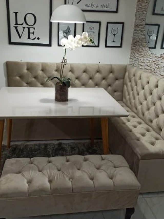 Canto alemão - 5 modelos para se inspirar na decoração! - A Arquiteta