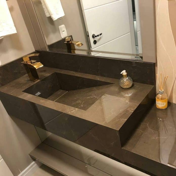 Cuba De Porcelanato - 3 Modelos Para Seu Banheiro! Cuba De Porcelanato - 3 Modelos Para Seu Banheiro!