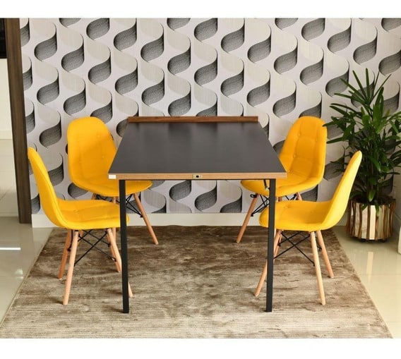 Mesa com 4 cadeiras - Escolhendo a ideal para sua casa!