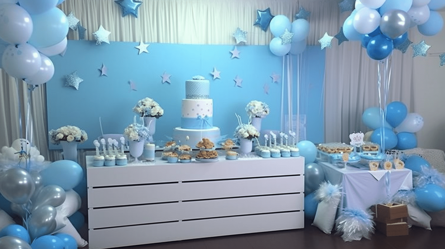 Chá Revelação Em Casa Simples: Descubra Como Decorar Seu Evento ...