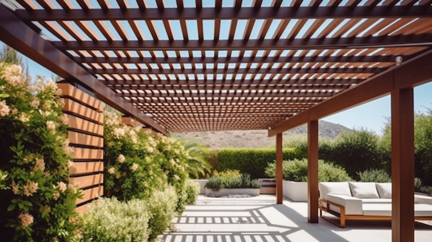 Pergolado De Madeira: Uma Adição Charmosa Ao Seu Espaço Exterior