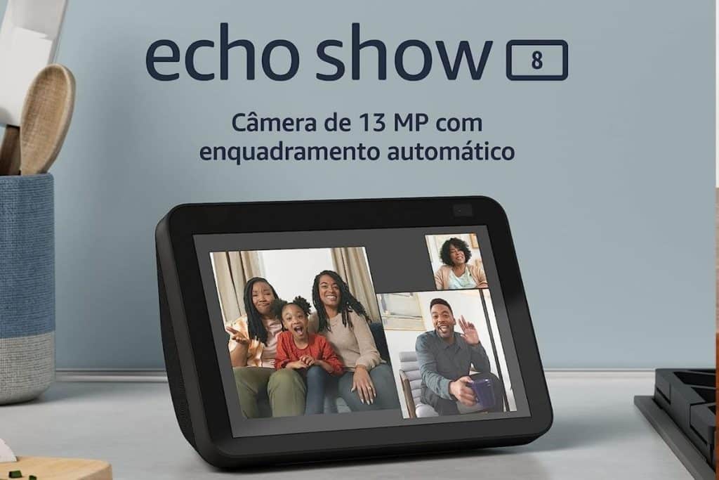 Alexa Echo Show 8 Geração - A Assistente Virtual Avançada Para A Sua ...