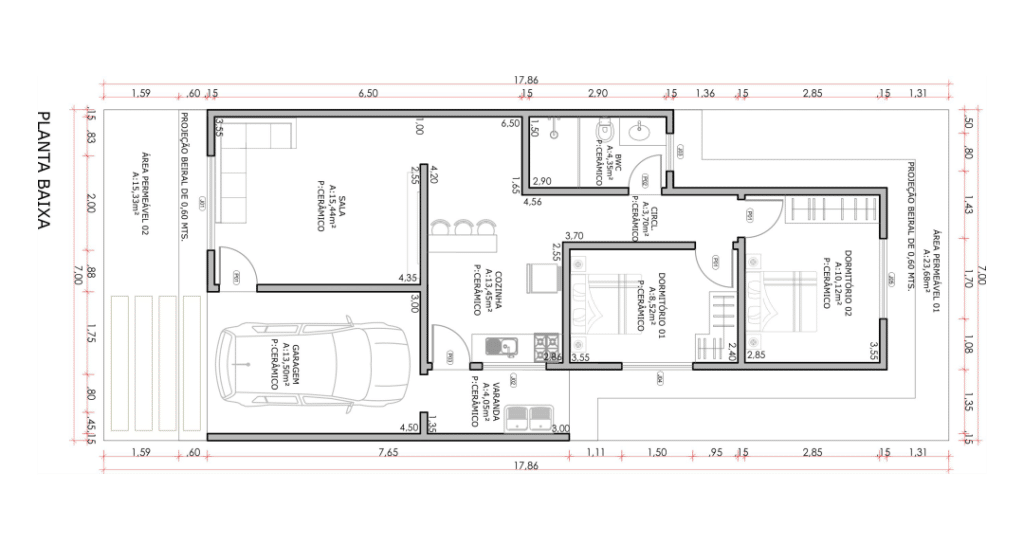 Descubra As Melhores Dicas E Designs Para Casas 7x20 Metros. Maximize O ...
