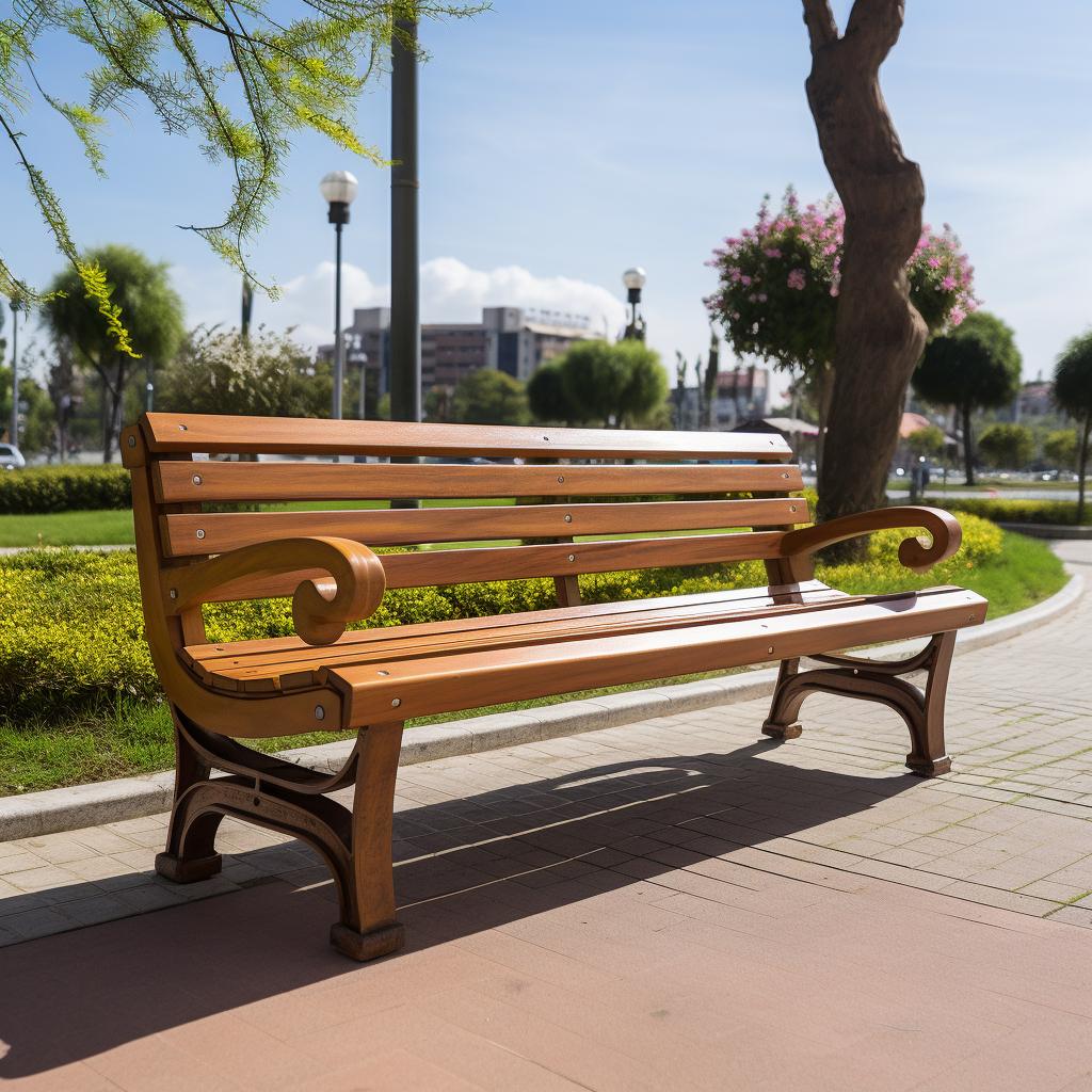 Banco De Madeira: Um Toque De Charme Para Seu Jardim!