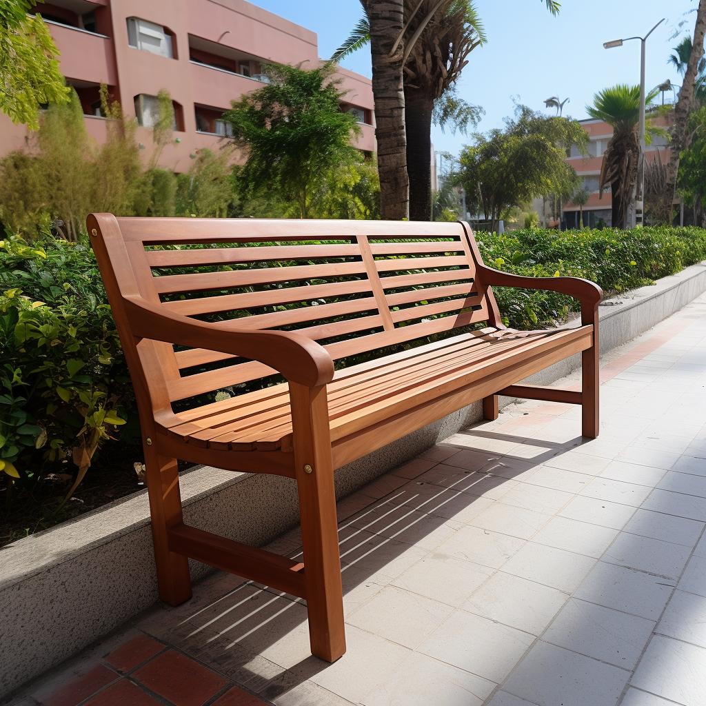 Banco De Madeira: Um Toque De Charme Para Seu Jardim!