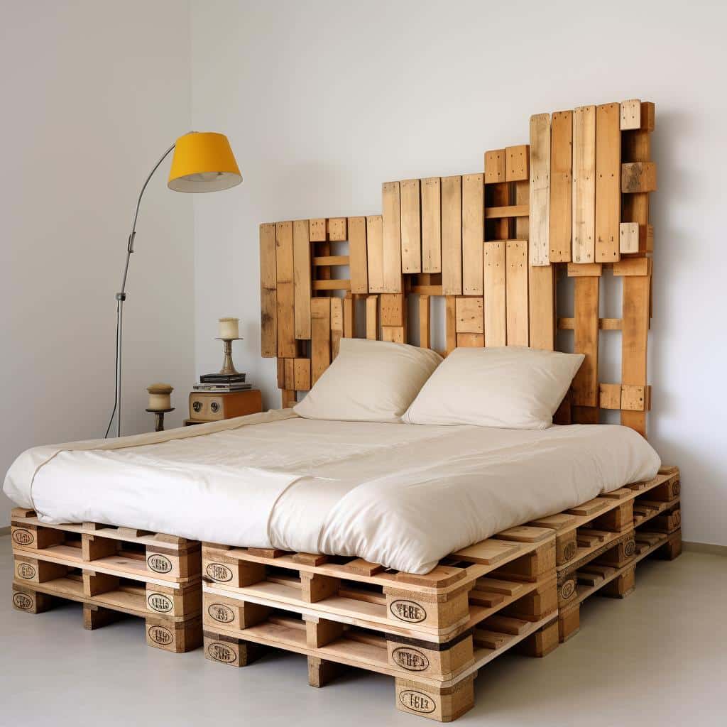 Cabeceira De Pallet: 5 Ideias Sustentáveis E Charmosas Para Seu Quarto.