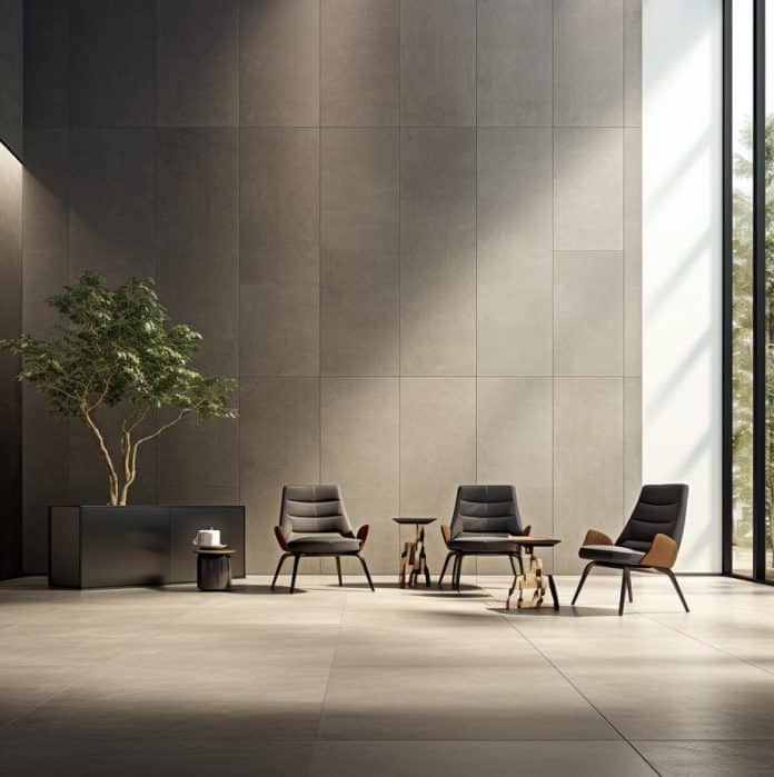 Muro Revestido Com Porcelanato: Um Toque De Elegância Para Sua Casa.