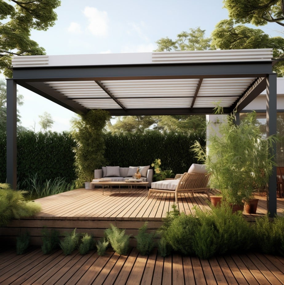 Pergolado De Concreto: Instruções Passo A Passo Para Um Espaço Exterior ...