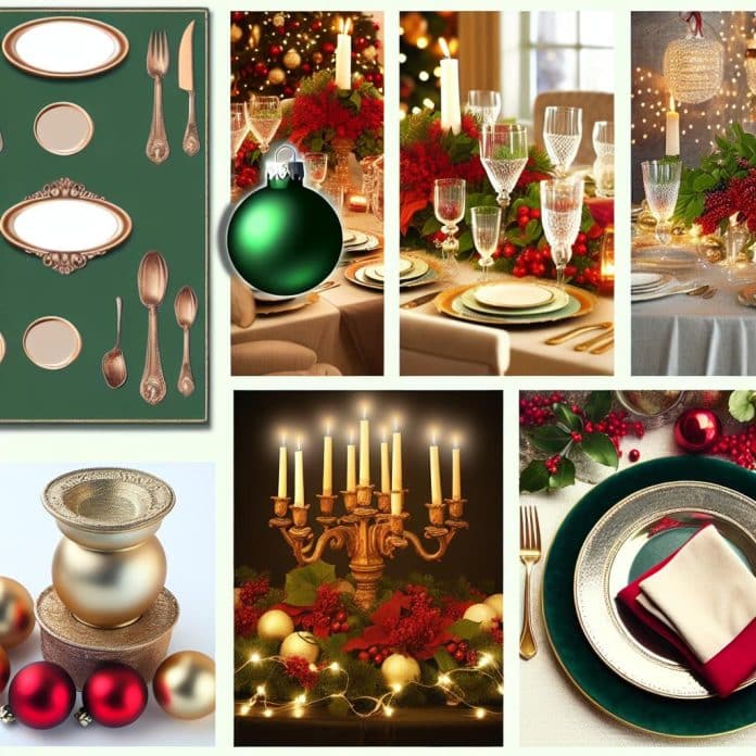 Mesa De Decoração De Natal: As 7 Tendências Atuais Que Vão Transformar ...