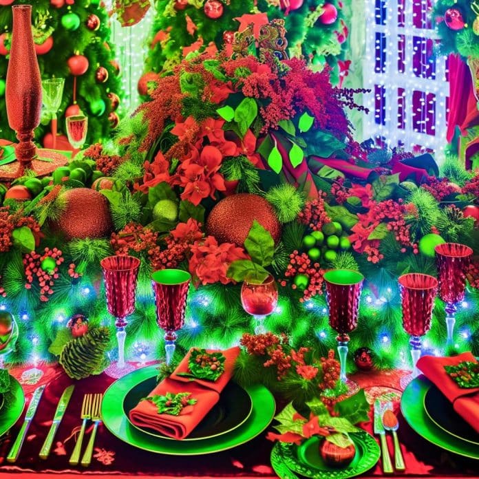 Mesa De Decoração De Natal: As 7 Tendências Atuais Que Vão Transformar ...