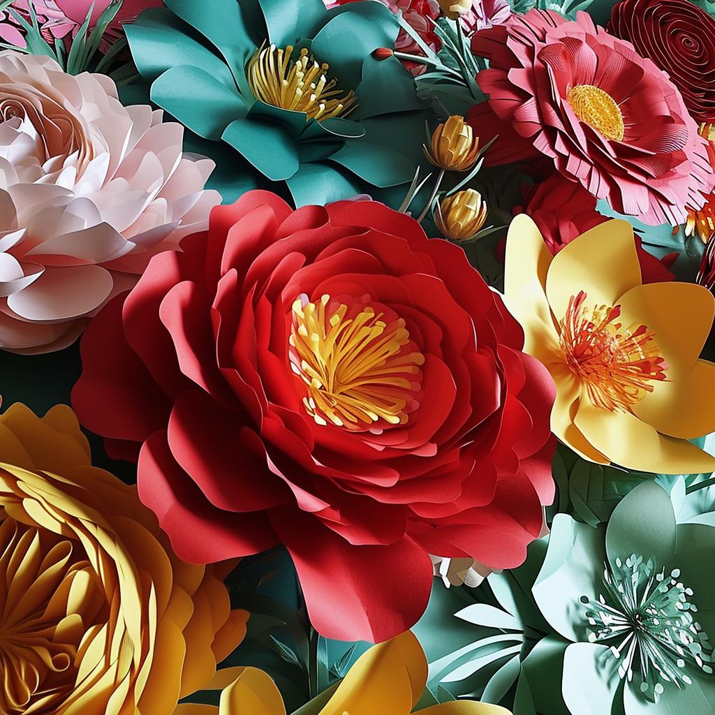 Flores De Papel Para Decoração Tutoriais E Ideias Criativas