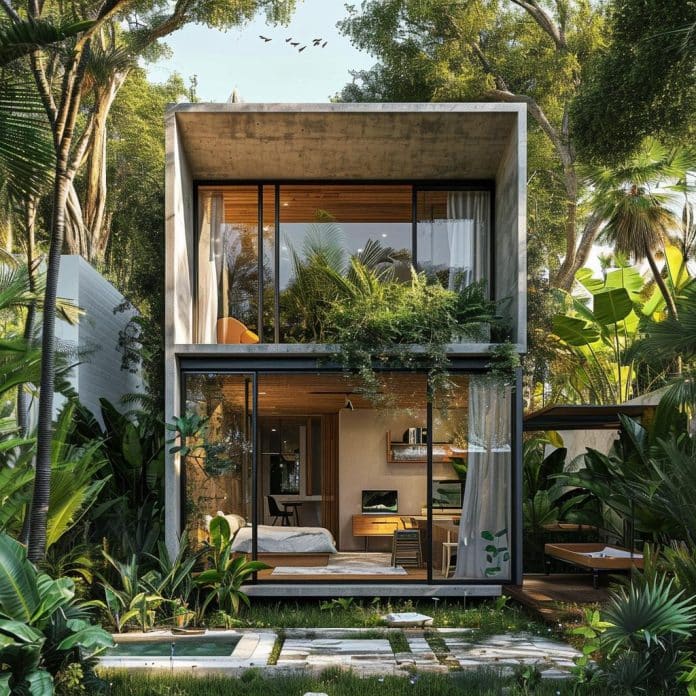 Conheça A Incrível Técnica Inovadora De Transformar Uma MINI CASA Em Um ...