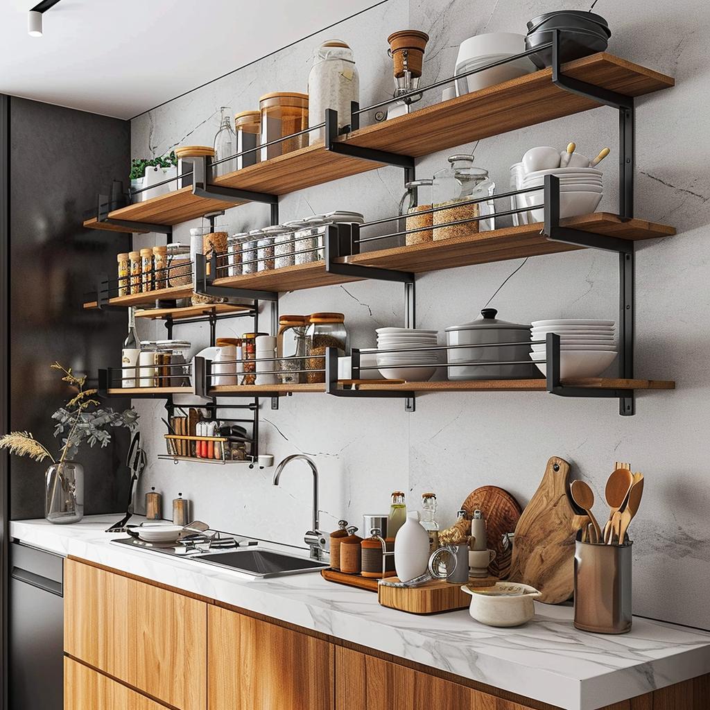 Prateleiras Para Cozinha: 5 Dicas Para Organizar E Decorar