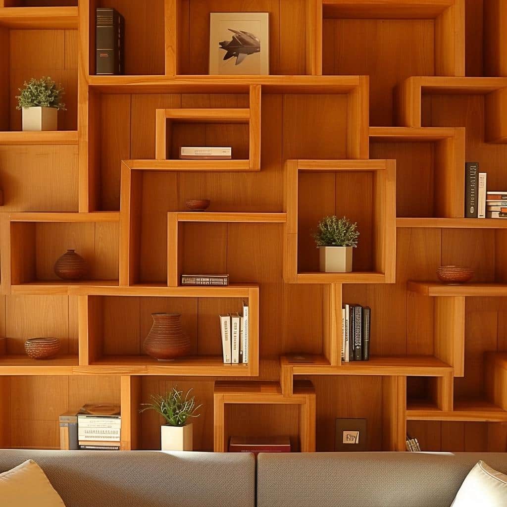 Rusticidade Moderna: Nichos De Madeira Que Vão Transformar Seu Ambiente