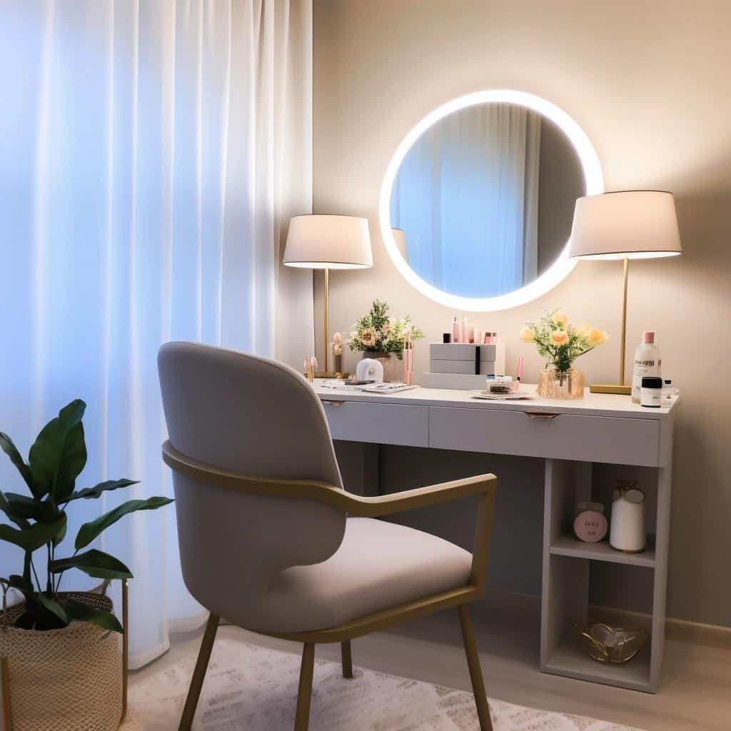 Penteadeira Com Espelho: 5 Modelos Para Seu Momento De Beleza.
