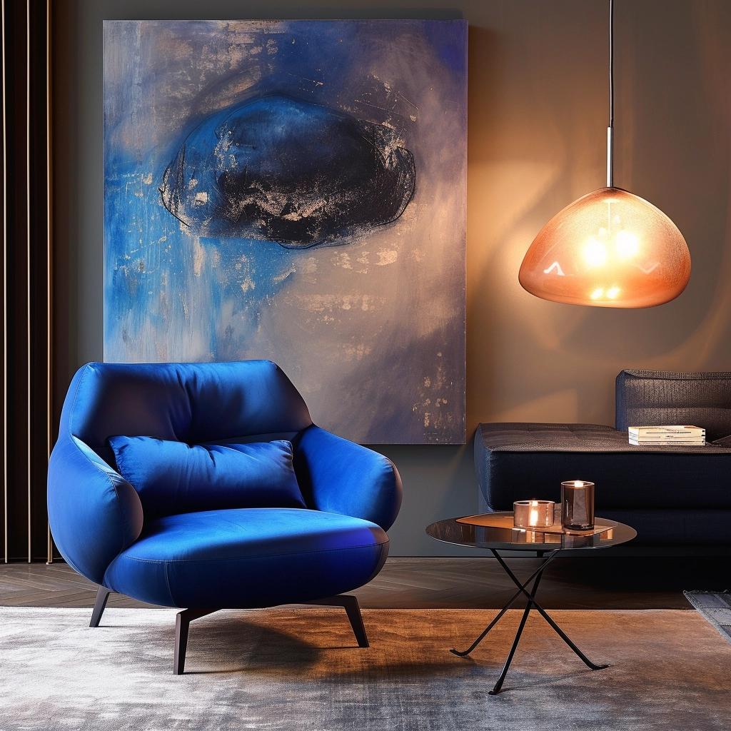 Conforto Em Azul: Poltronas Azuis Que São Puro Luxo