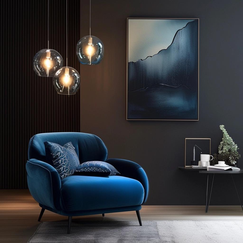 Conforto Em Azul: Poltronas Azuis Que São Puro Luxo