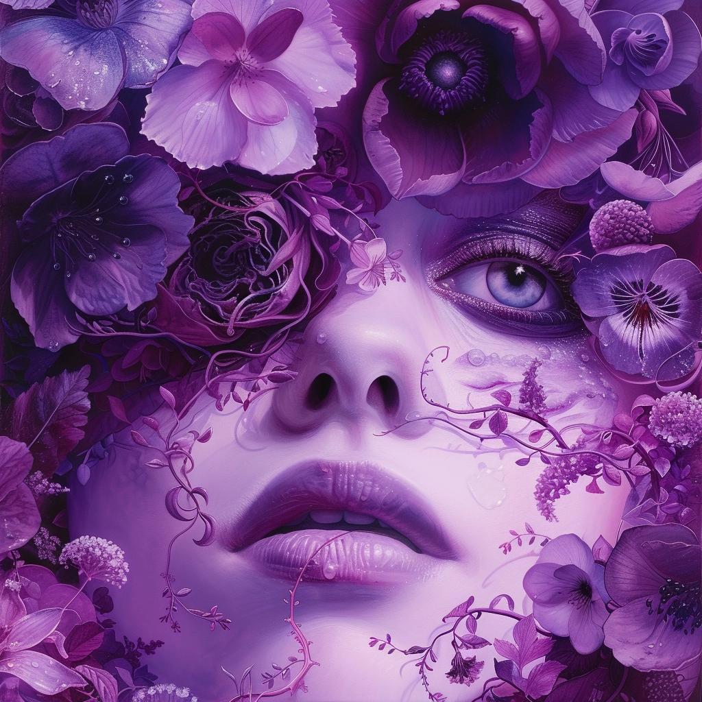 Tons De Roxo: 5 Inspirações Para Uma Decoração Vibrante.