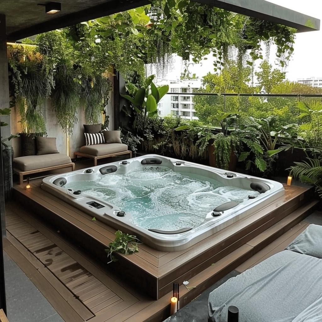 Jacuzzi Externa: 5 Sugestões Para Relaxar Ao Ar Livre.