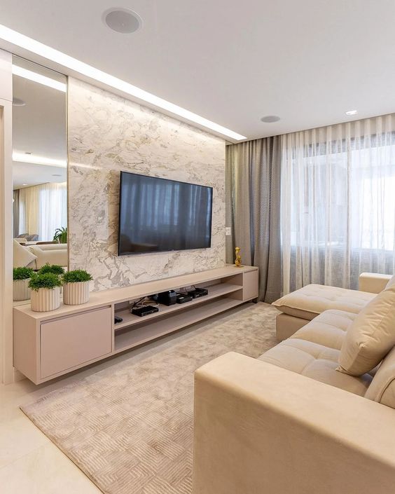 Inspire-se Com Mais De 40 Ideias De Decoração Para Sala De TV