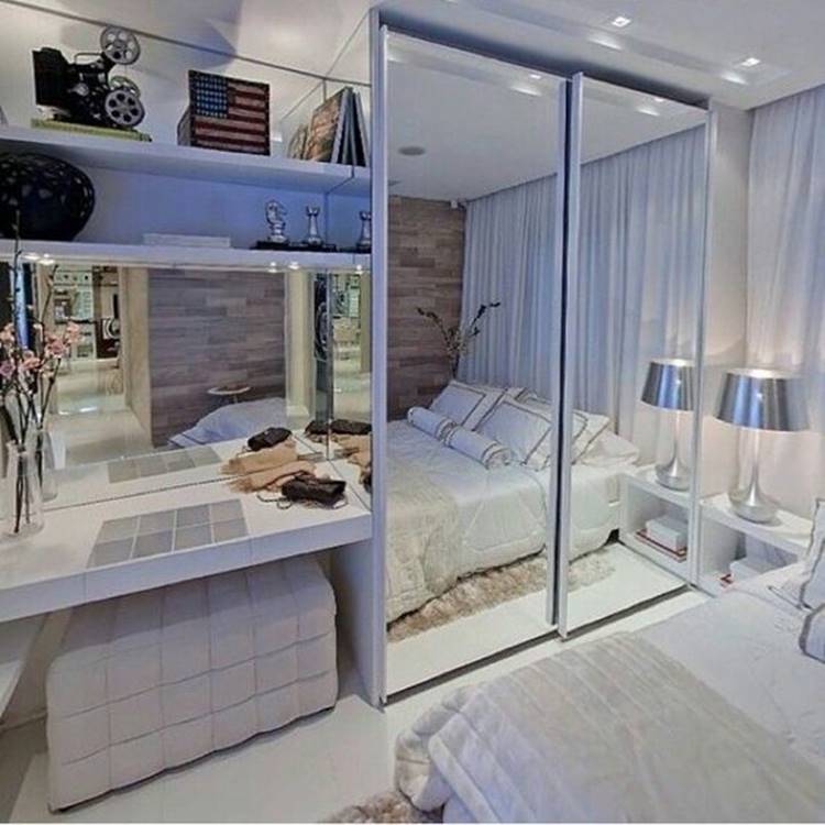 15 Modelos De Guarda-Roupa Planejado Para Quartos Pequenos Que Inspiram