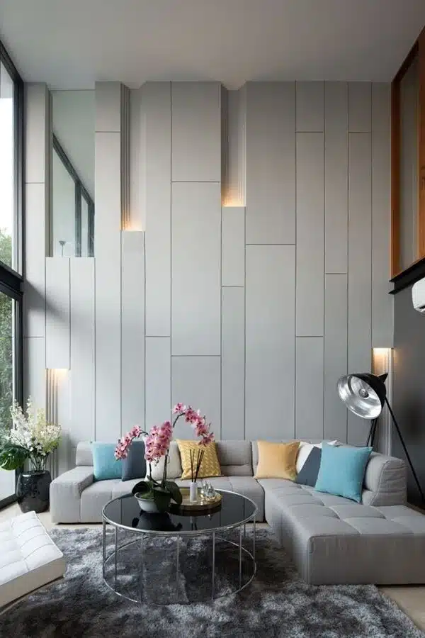 14 Inspirações Impressionantes Para Sala Com Pé Direito Duplo