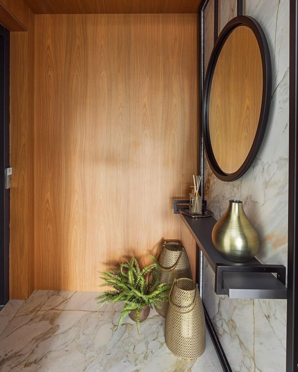 Como Decorar Seu Hall De Entrada Com Espelhos: 10 Ideias Incríveis