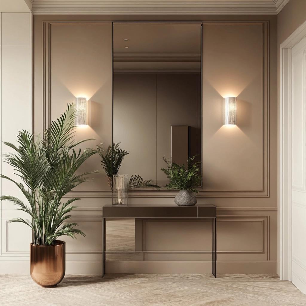 Como Decorar Seu Hall De Entrada Com Espelhos: 10 Ideias Incríveis