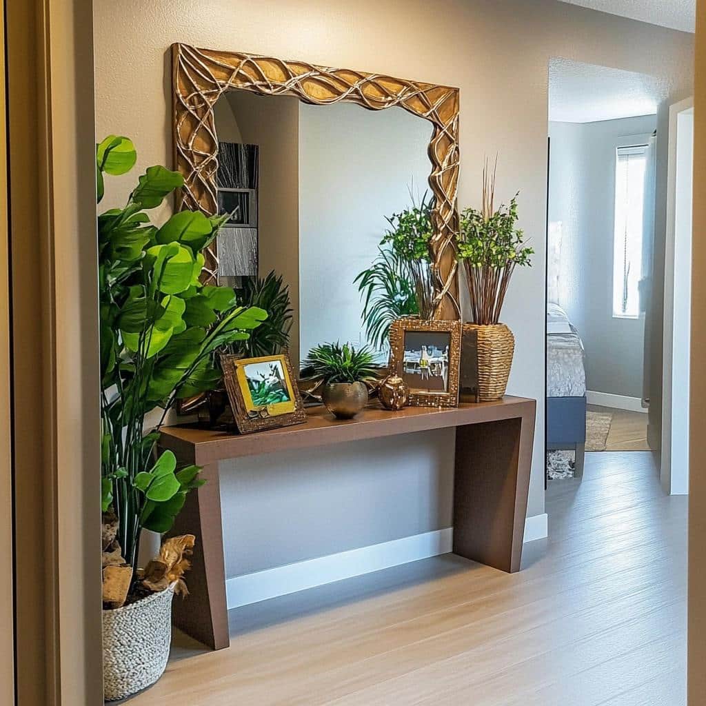 Como Decorar Seu Hall De Entrada Com Espelhos: 10 Ideias Incríveis