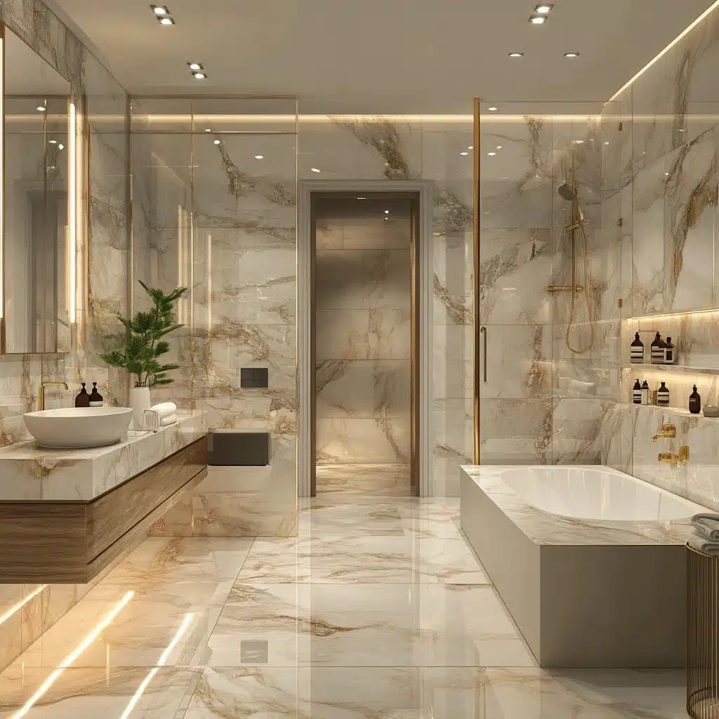 Projetos De Banheiro Master De Luxo