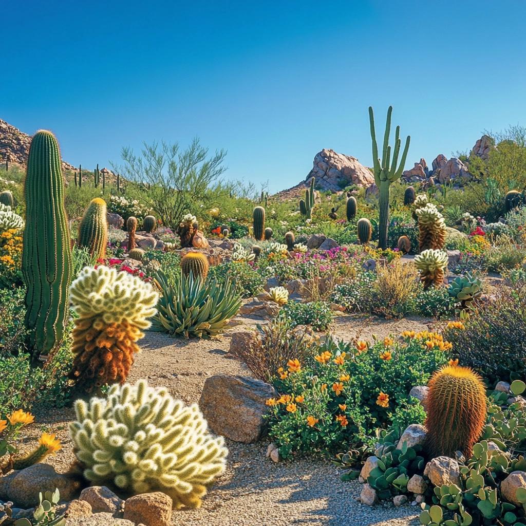 Jardim Desértico: Beleza E Sustentabilidade Em Paisagens Áridas
