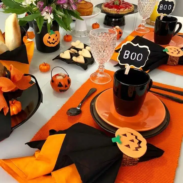 70 Ideias De Mesas De Halloween Para Uma Decoração Assustadora