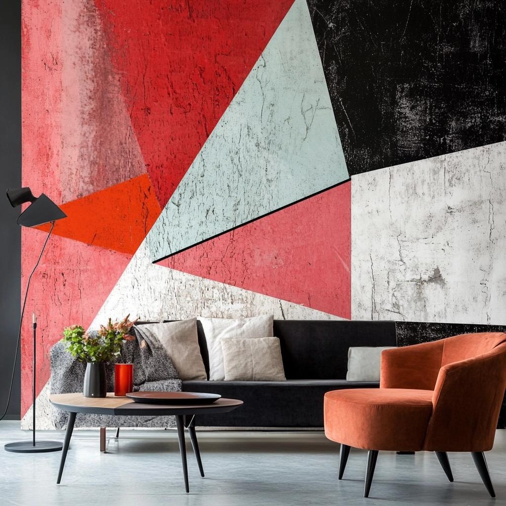 Parede Geométrica: 10 Inspirações Para Decorar
