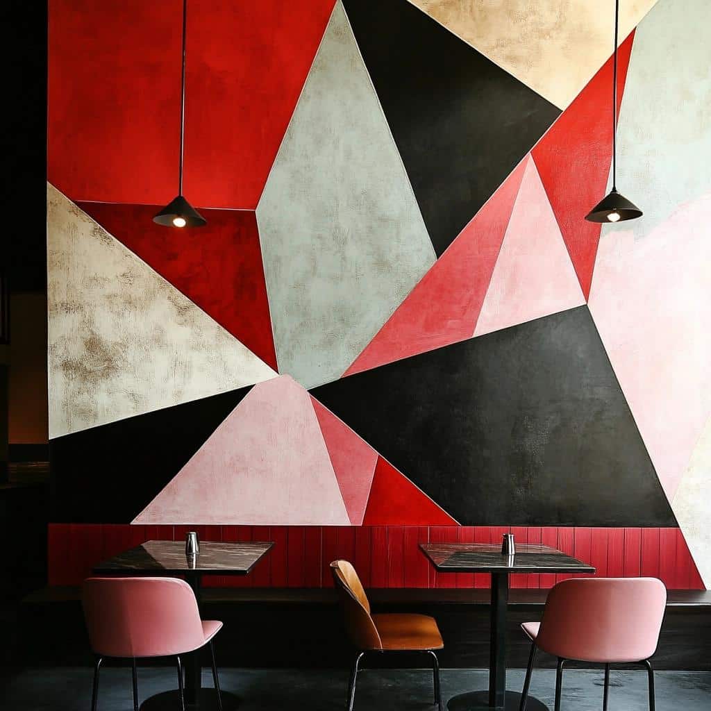 Parede Geométrica: 10 Inspirações Para Decorar