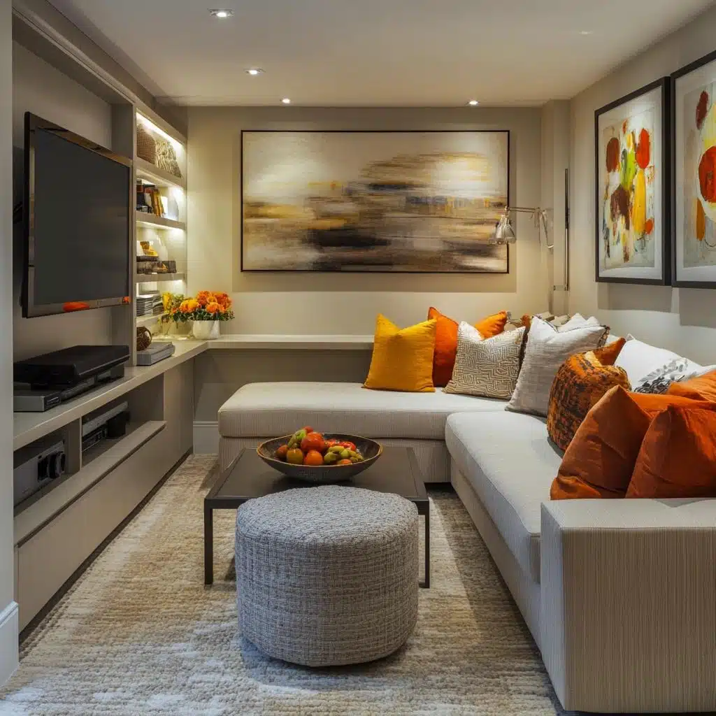 Como Otimizar O Espaço E Decorar Uma Sala De TV 10 Pequena