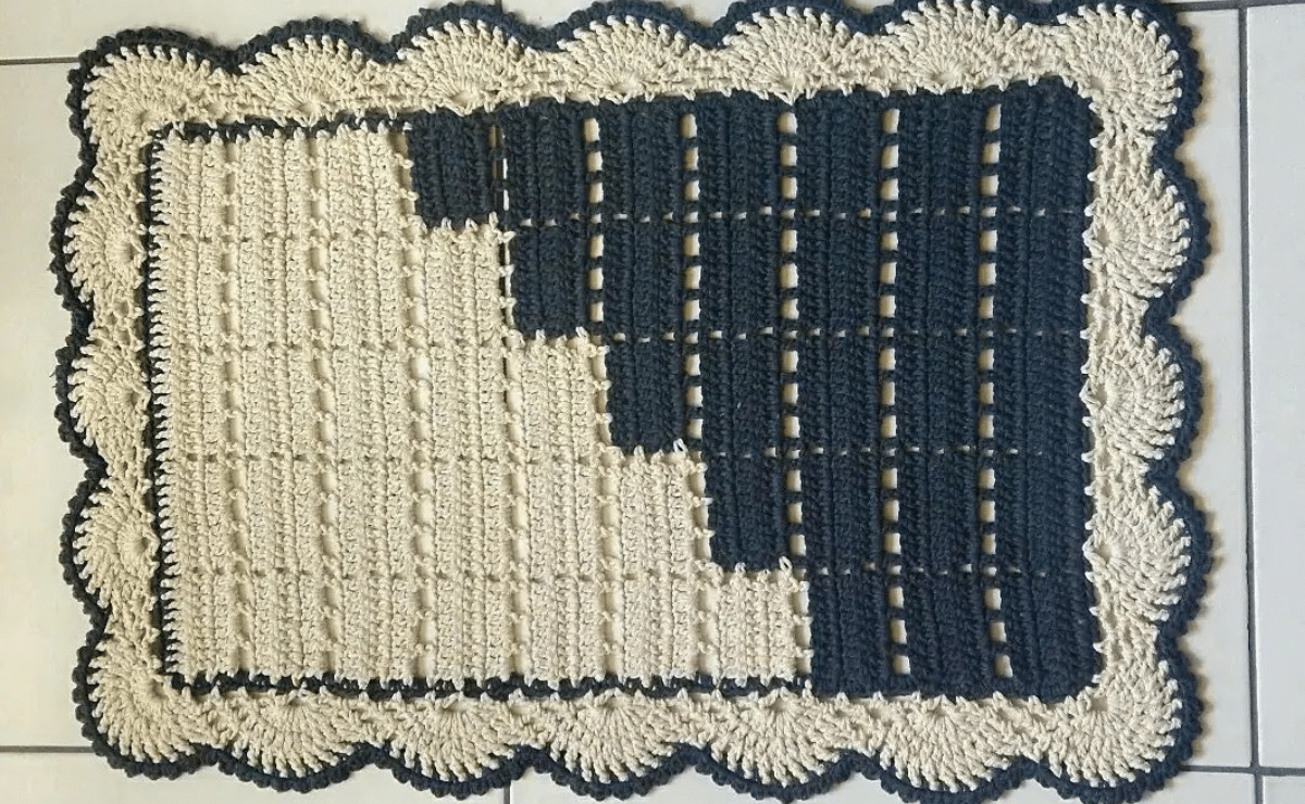 Tapete De Crochê Retangular: 10 Modelos E Tutoriais Para Sua Casa