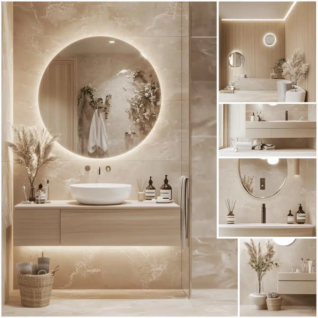 ESPELHO REDONDO PARA BANHEIRO: 10 MODELOS MODERNOS E VERSÁTEIS