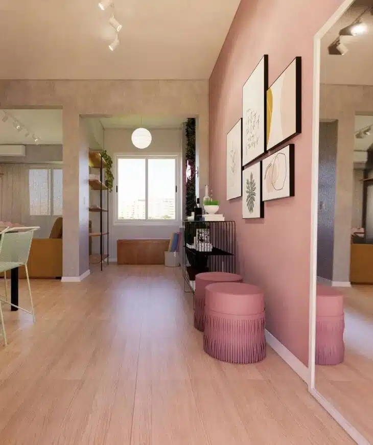 10 Ideias De Parede Rosa Para Revitalizar Sua Casa