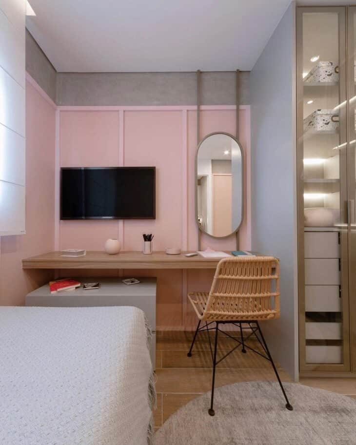 10 Ideias De Parede Rosa Para Revitalizar Sua Casa