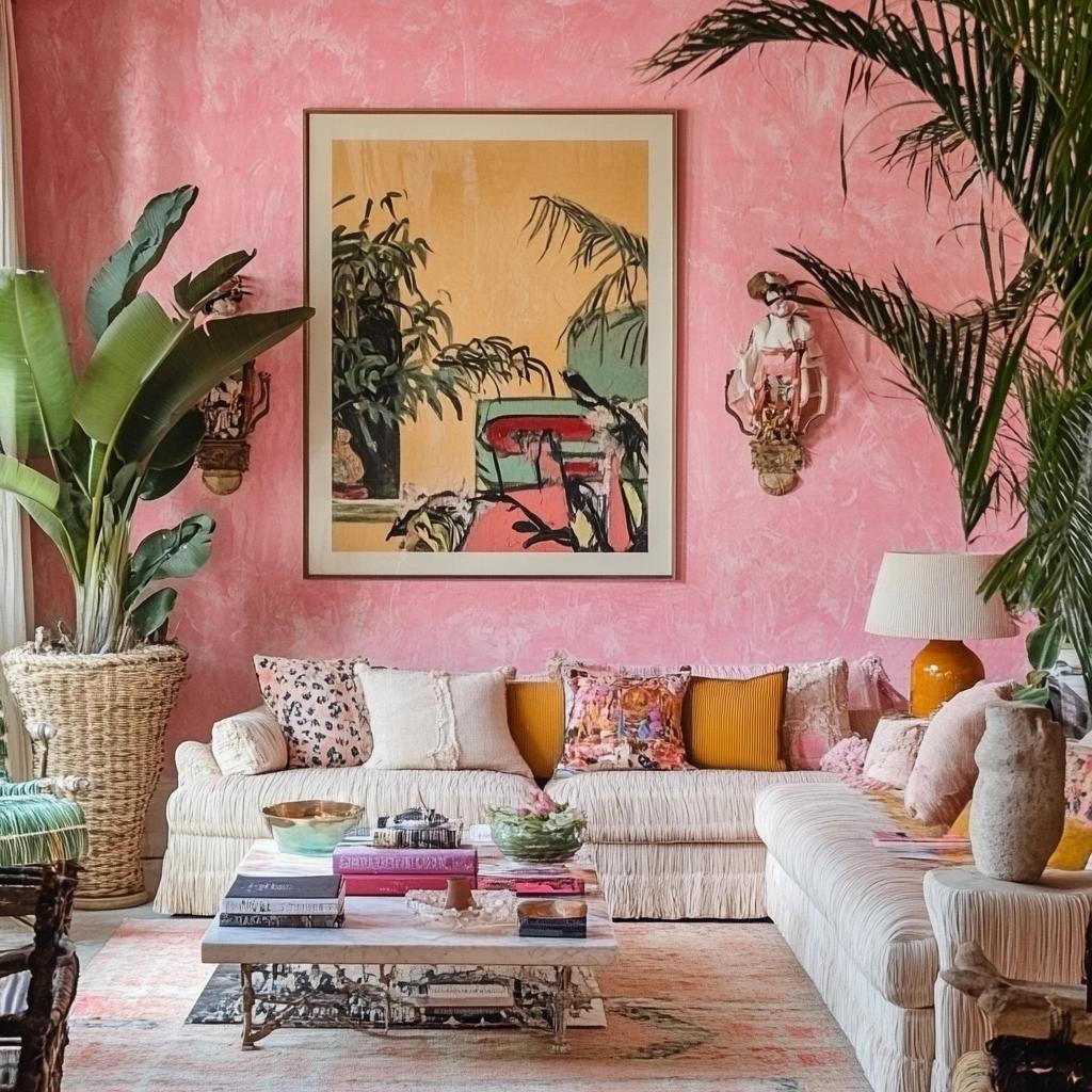 10 Ideias De Parede Rosa Para Revitalizar Sua Casa