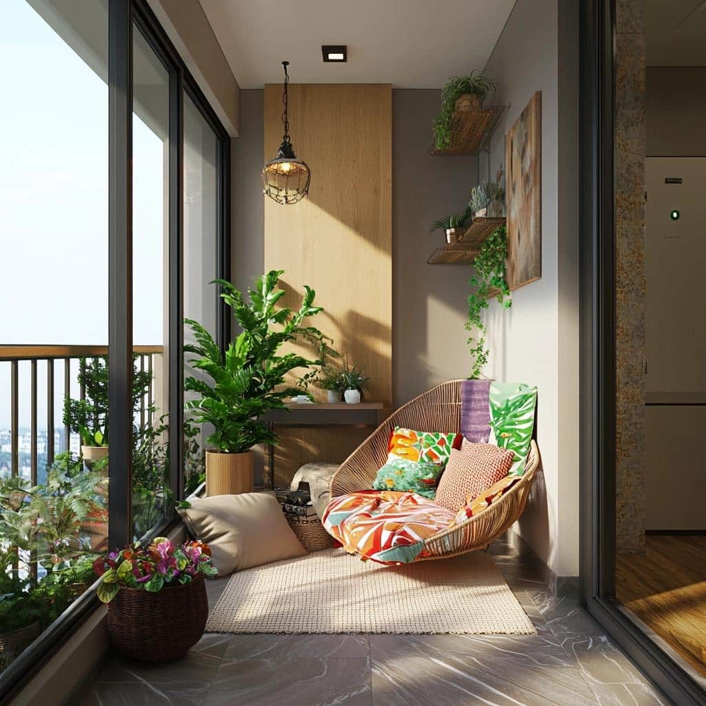 10 Fotos Inspirações Para Decorar Varandas Pequenas