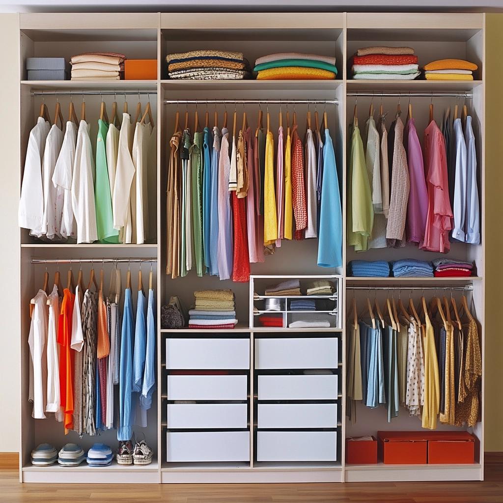 9 Soluções Simples Para Organizar O Guarda-Roupa E Ganhar Espaço