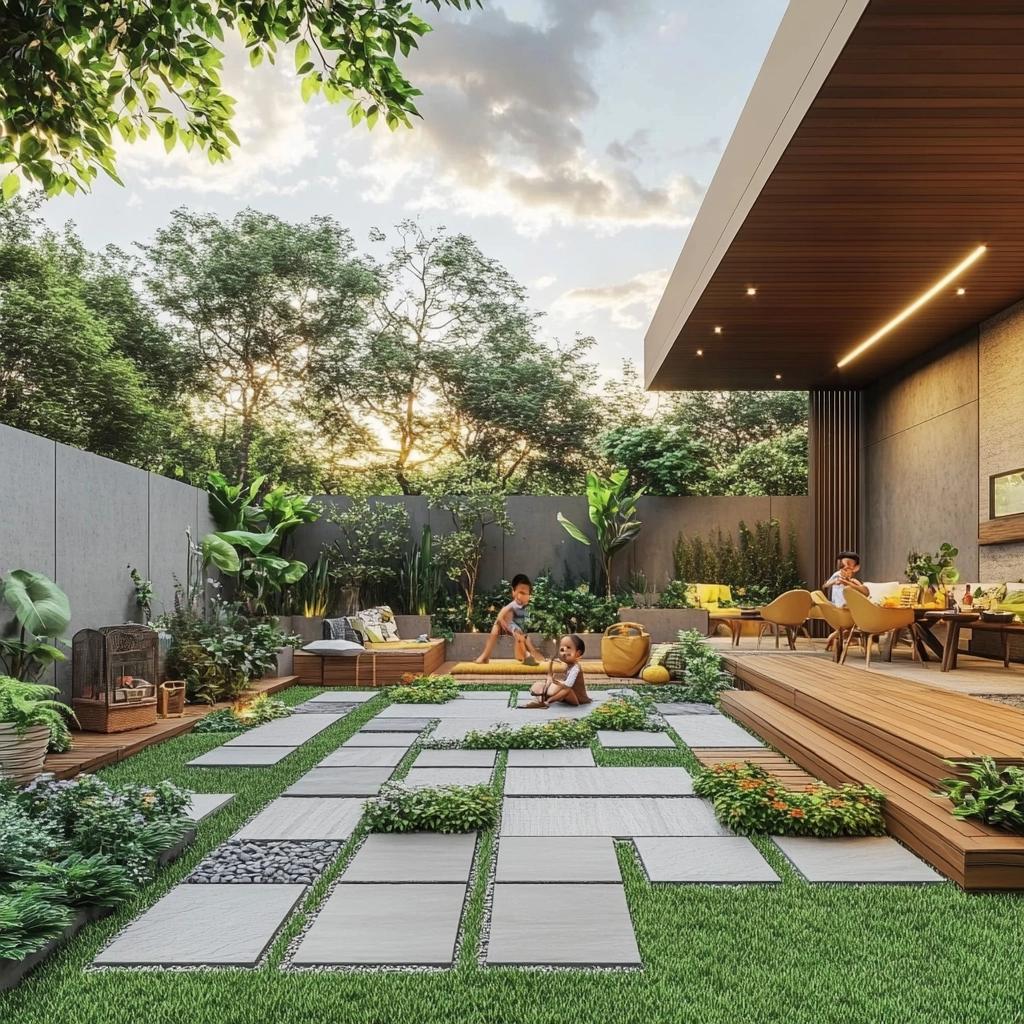 Piso Para Quintal: Dicas Essenciais E 40 Inspirações Para Sua Casa