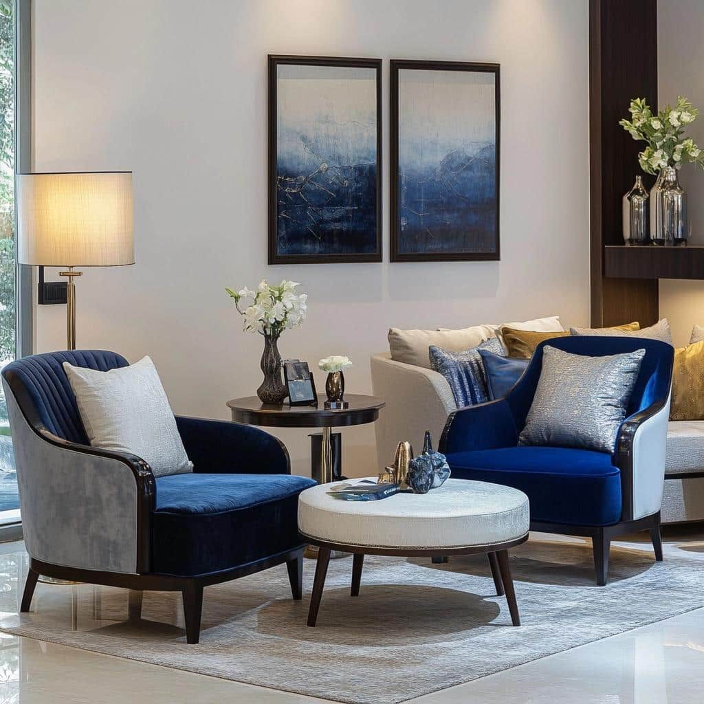 10 Modelos De Poltrona Azul Para Ampliar O Conforto Na Decoração
