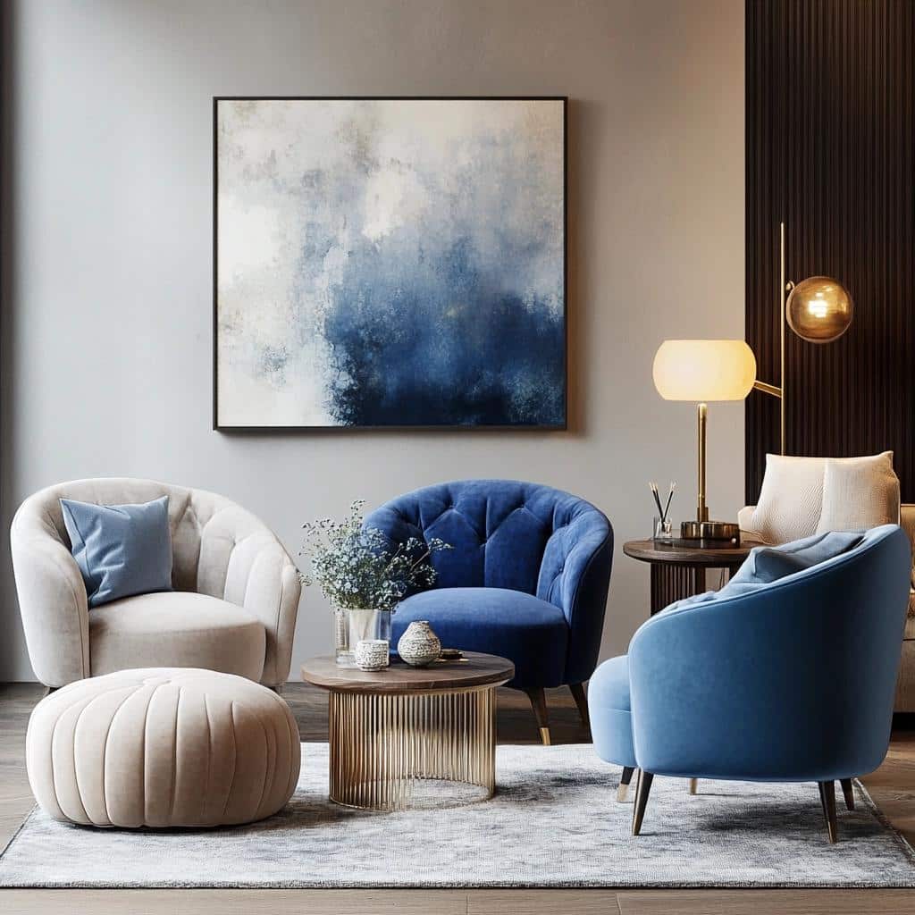 10 Modelos De Poltrona Azul Para Ampliar O Conforto Na Decoração